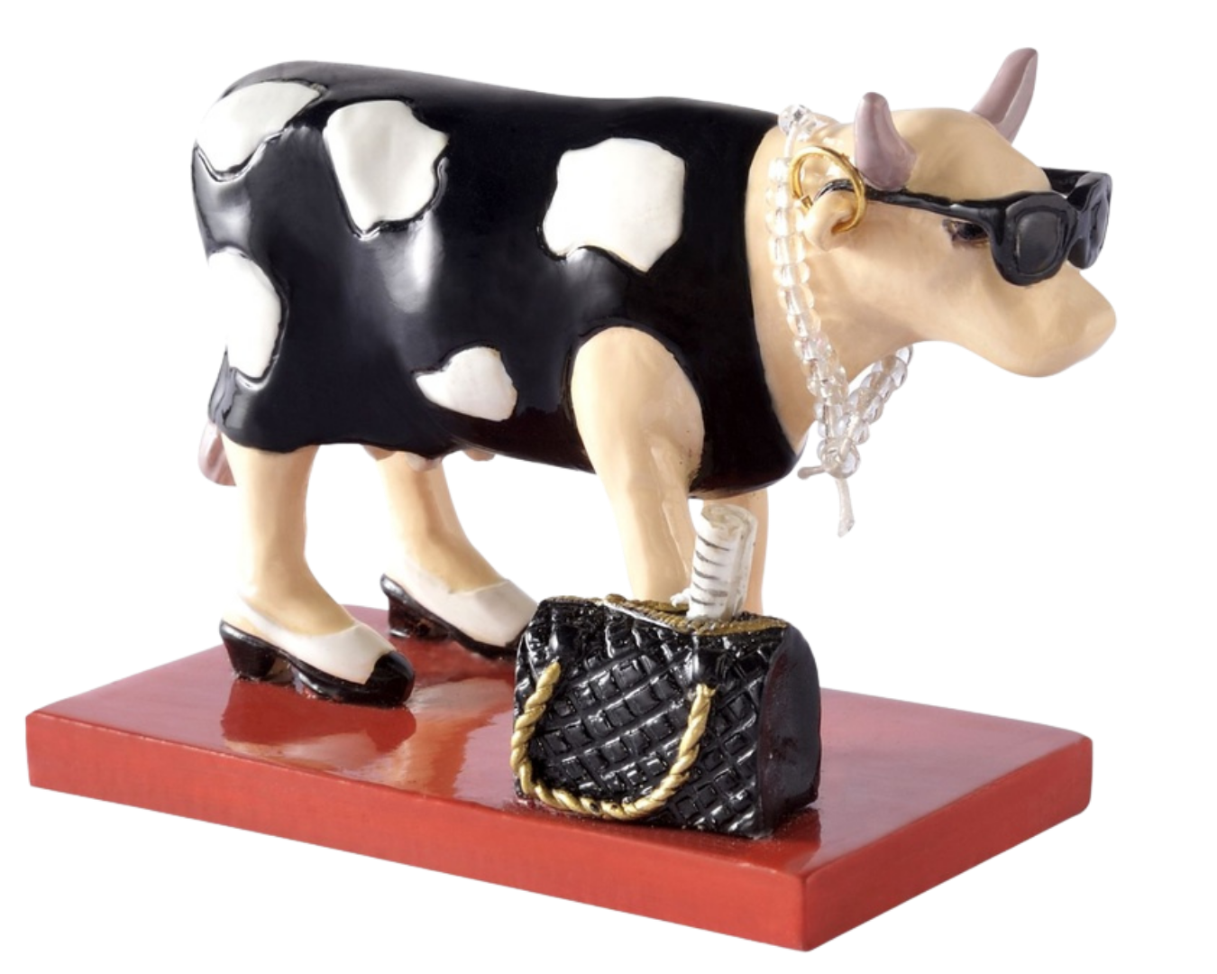 Cow Parade Small Cow Figurines - Real Art in Miniature