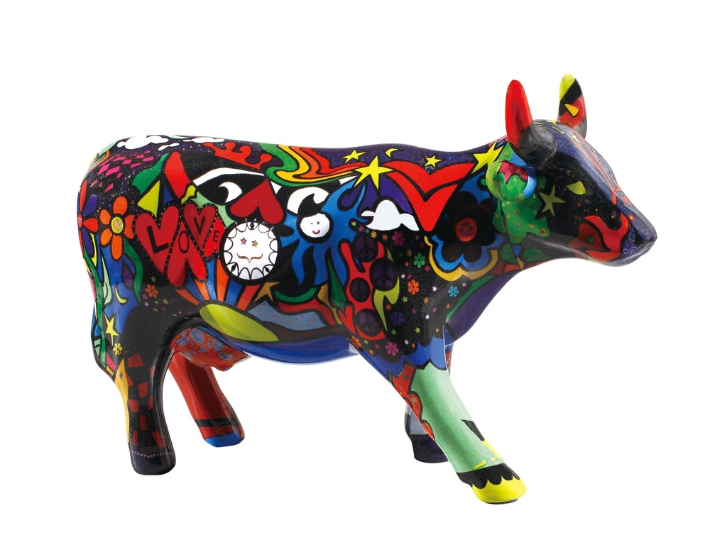 Moosy in the Sky with Diamonds (medium ceramic) | Cowparade International