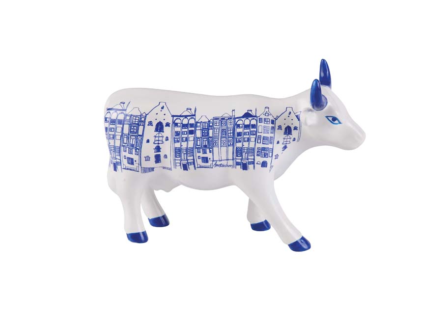 Amsterdam Cow (medium ceramic) | Cowparade International