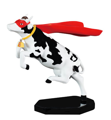 Super Cow (Medium) | Superhero Cow Figurine | CowParade